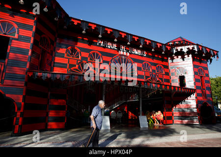 Parque de Bombas (firehouse), Ponce Plaza, Ponce, Puerto Rico Stock ...