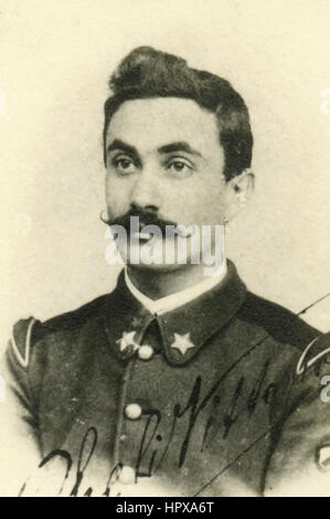 Officer of the Royal Italian Army Stock Photo - Alamy