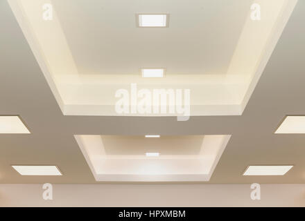modern ceiling lights, graphic background Stock Photo - Alamy