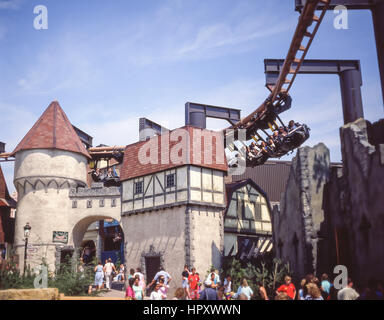 Vampire ride at Chessington World of Adventures, near London, United ...