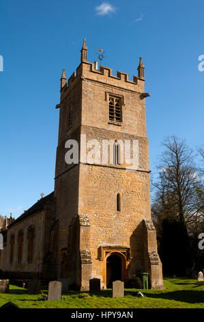 St. Peter`s Church, Stanway, Gloucestershire, England, UK Stock Photo ...