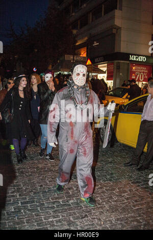 Athens, Greece. 25th Feb, 2017. Hundreds of people take part in the ...