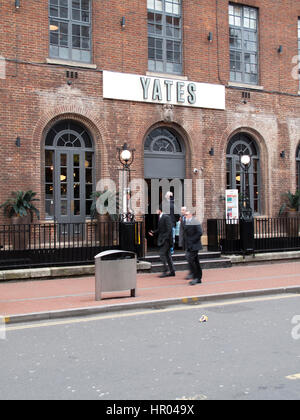 Yates public house, Britain oldest pub chain, founded as Yates Wine ...