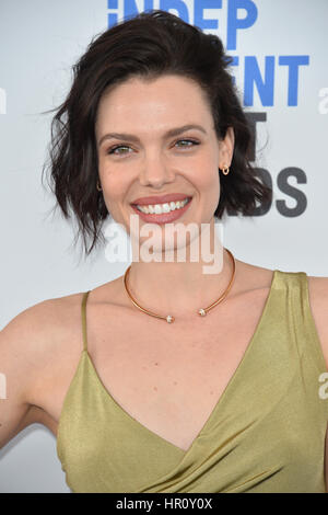 Alizee Gaillard at the 2017 Film Independent Spirit Awards on February ...