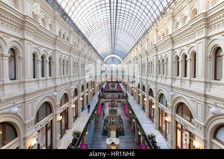 Russia. View of Moscow from the Central Children's Store Stock Photo ...