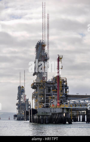 The South Hook LNG Terminal in Milford Haven, Pembrokeshire, Wales ...