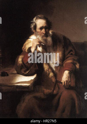 Nicolaes Maes - Apostle Thomas Stock Photo - Alamy