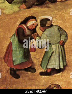 Pieter Bruegel the Elder’s painting 'Children's Games' features a ...