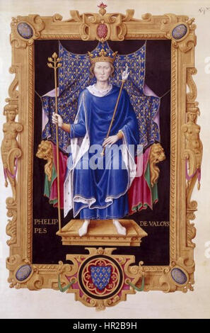 Philippe VI de Valois Stock Photo - Alamy