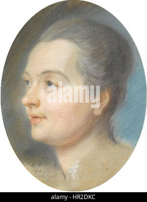 Portrait of Madame de Pompadour, a prominent figure in 18th-century ...