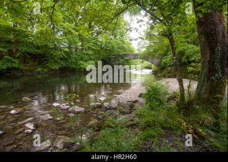 Clappersgate Bridge in the Lake Distric National Park UK GB Stock Photo ...