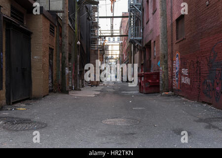 Vancouver downtown east side Stock Photo - Alamy