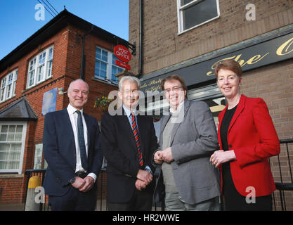 EDITORIAL USE ONLY (Left to right) Paula Radcliffe and her son Raph ...