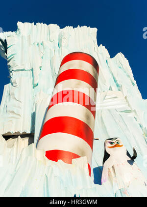 Detail of the Donald Trump carnival float Stock Photo - Alamy