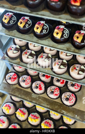 Vienna, Austria. 21st Feb, 2017. The historic Aida bakery in Vienna ...