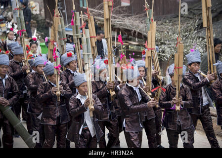 China. 26th Feb, 2017. Guizhou, CHINA-February 26 2017: (EDITORIAL USE ...