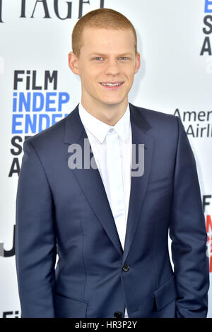 Actor Lucas Hedges attends the 32nd annual Film Independent Spirit ...