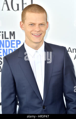 Actor Lucas Hedges attends the 32nd annual Film Independent Spirit ...
