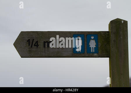 Sign on Highgate Common, Staffordshire Stock Photo - Alamy