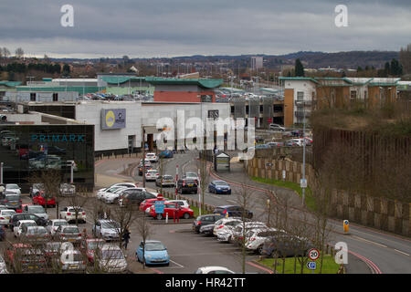 Sign on Highgate Common, Staffordshire Stock Photo - Alamy