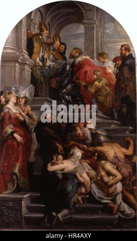 Peter Paul Rubens painting; Rubens "The Conversion of Saint Paul" 1610-12; on the road to ...