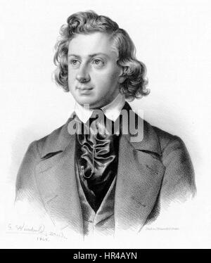 This portrait of Niels Gade, a Danish composer, showcases the key ...