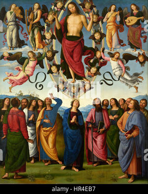 Pietro Perugino, an Italian Renaissance master, is known for his serene ...