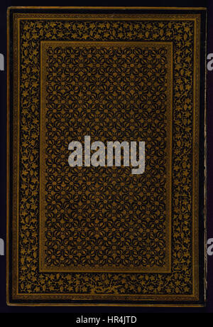 This Islamic manuscript binding, part of the *Five Poems (Quintet)*, is ...