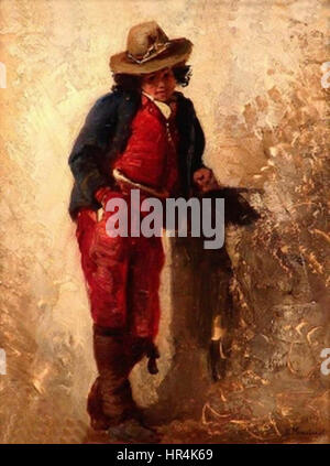 Nikolay Makovsky The Boy Stock Photo - Alamy
