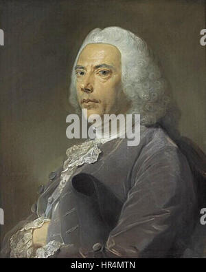 Pierre Bouguer - Jean-Baptiste Perronneau Stock Photo - Alamy