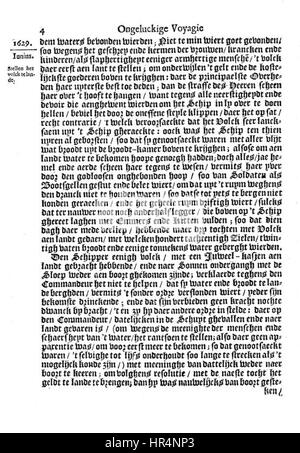 'Ongeluckige voyagie vant schip Batavia' is a 17th-century work ...