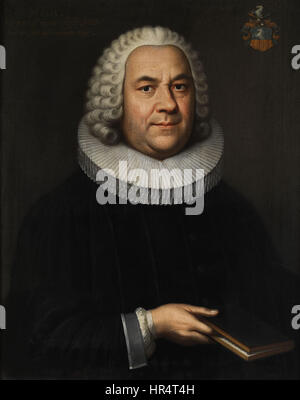 This oil painting of *Jeremias Friedrich Reuss* features a detailed ...
