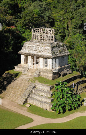Ancient city of Palenque sits like a king on a throne of jungle where ...