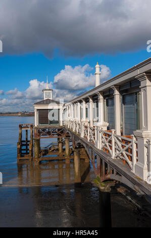 Gravesend town pier is the oldest cast iron pier in the world. The pier ...