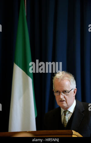 Supreme Court judge Peter Charleton delivers his opening statement of ...