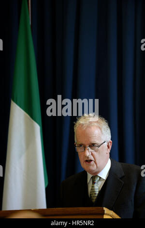 Supreme Court judge Peter Charleton delivers his opening statement of ...