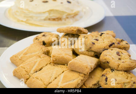 Pancakes and other sweets on Shrovetide Stock Photo - Alamy