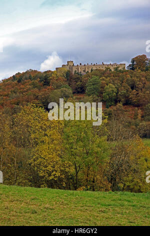 Chirk Castle viewed from the north, showcasing its medieval ...
