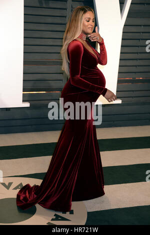 Beverly Hills, California. 26th Feb, 2017. David Furnish and Elton John ...