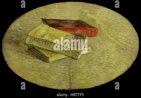 Vincent van Gogh - Drie boeken Stock Photo - Alamy
