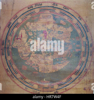 map of world Weltkarte Stock Photo - Alamy