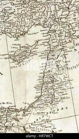 Thomas Kitchin’s 1787 map 'Composite Asia' depicts the geographic ...