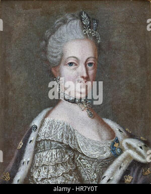 This 18th-century Swedish portrait possibly depicts Theresa Benedicta ...