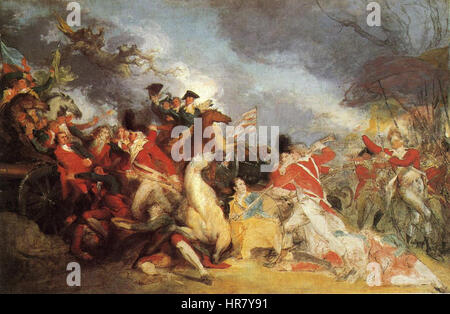 The Death of General Hugh Mercer John Trumbull Stock Photo - Alamy