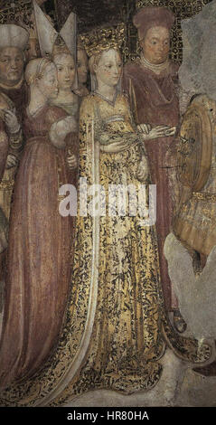 Theodelinda married Agilulf (detail Stock Photo - Alamy