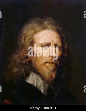 This portrait of Abraham Van Der Doort by William Dobson captures the ...