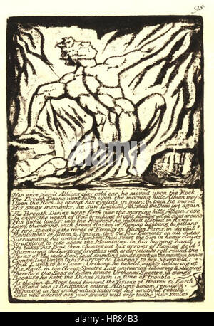 William Blake, Plate 95 Jerusalem (copy A Stock Photo - Alamy