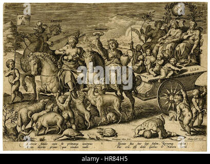 'The Four Ages of Man' is a representation of the stages of human life ...