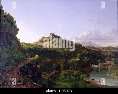 Thomas Cole - Catskill Scenery Stock Photo - Alamy