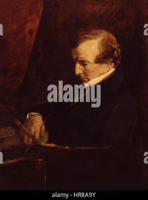 William Etty self-portrait Stock Photo - Alamy